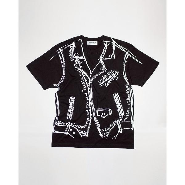 ZOZO問い合わせ番号:100685510ショップ:DISCOVERED，ディスカバードブランド:DISCOVERED，ディスカバード商品名:Trompe-l’oeil Riders Printed T-shirtカテゴリ:トップス>...