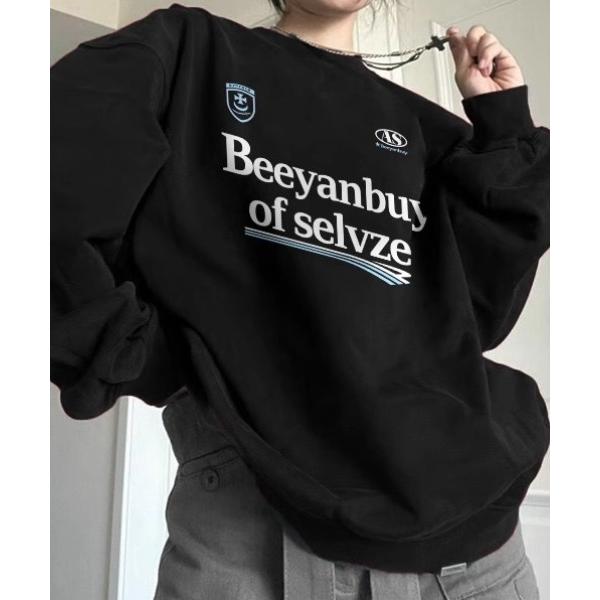 『タイムセール実施中』ZOZO問い合わせ番号:100685522ショップ:Ada.，エイダブランド:SHEPP，シープ商品名:【裏起毛】オーバーサイズ プリント スウェットカテゴリ:トップス>スウェットブランド品番:SP6410素材:...