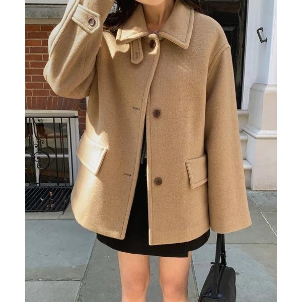 『タイムセール実施中』ZOZO問い合わせ番号:100685923ショップ:ABITOKYO，アビトーキョーブランド:Diosfront，ディオスフロント，ABITOKYO，アビトーキョー商品名:ステンカラーメルトンコートカテゴリ:ジャケット...