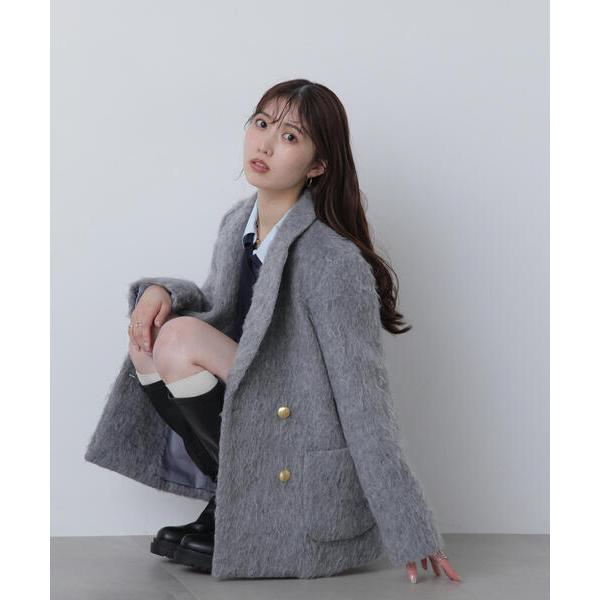 『タイムセール実施中』ZOZO問い合わせ番号:100685940ショップ:FREE'S MART，フリーズマートブランド:FREE'S MART，フリーズマート商品名:◆〈ＭＦＭ〉シャギーダブルジャケットカテゴリ:ジャケット/アウター&gt...