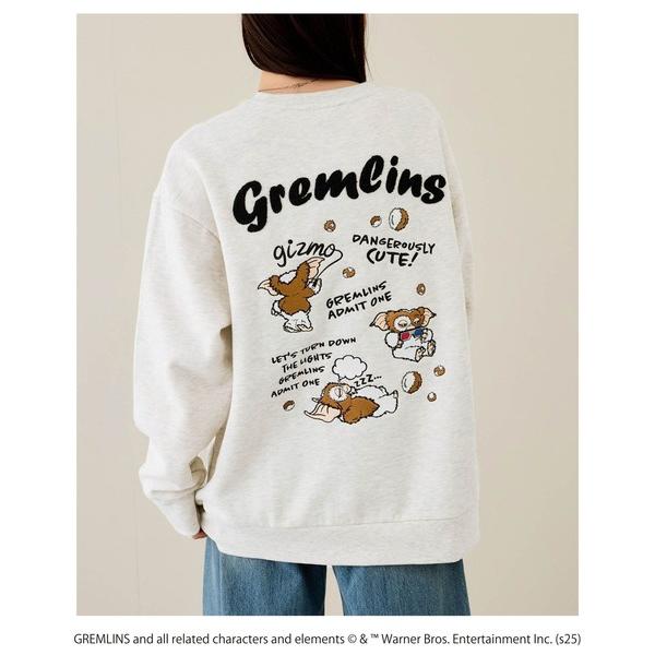 『タイムセール実施中』ZOZO問い合わせ番号:100686749ショップ:Mac-House，マックハウスブランド:Mac-House，マックハウス商品名:【Gremlins】グレムリン刺繍トレーナーカテゴリ:トップス>スウェットブラ...