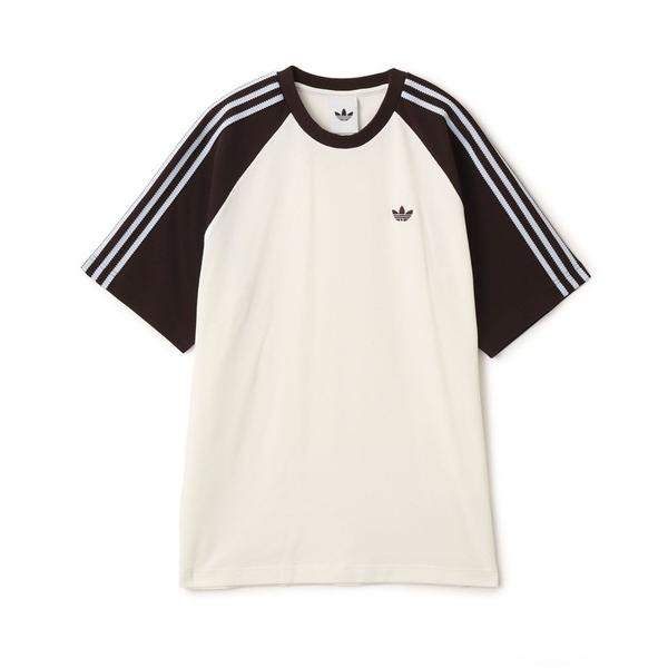 ZOZO問い合わせ番号:100687030ショップ:atmos pink，アトモスピンクブランド:adidas，アディダス商品名:adidas BRITCORE SHORT SLEEVE RINGER T-SHIRT / アディダス ブリッ...