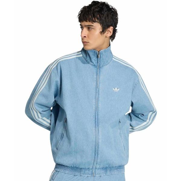 ZOZO問い合わせ番号:100687076ショップ:atmos pink，アトモスピンクブランド:adidas，アディダス商品名:adidas DENIM FB JACKET / アディダス デニム ファイヤーバード ジャケットカテゴリ:ジ...