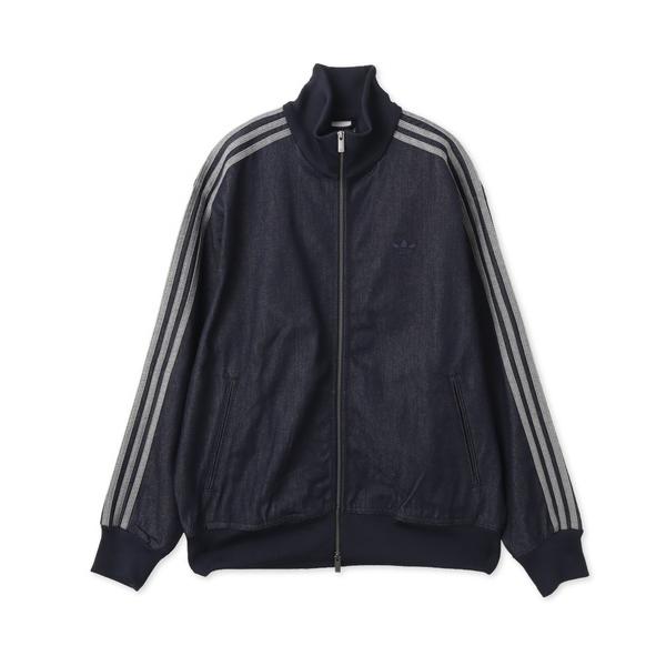 ZOZO問い合わせ番号:100687099ショップ:atmos pink，アトモスピンクブランド:adidas，アディダス商品名:adidas DENIM FIREBIRD TRACK TOP / アディダス デニム ファイヤー バード ト...