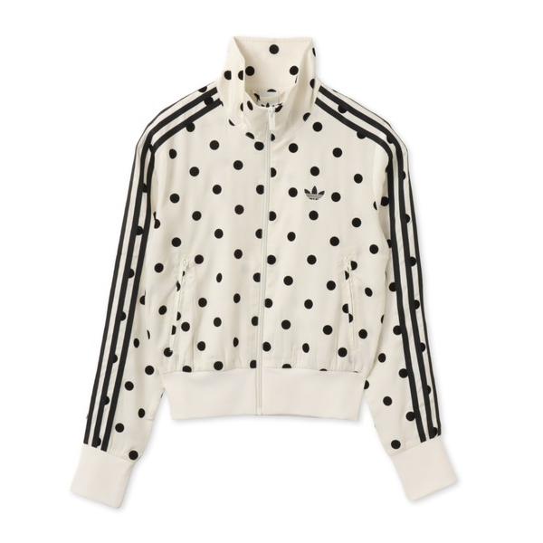 ZOZO問い合わせ番号:100687118ショップ:atmos pink，アトモスピンクブランド:adidas，アディダス商品名:adidas SATIN POLKA DOTS Track Top / アディダス サテン水玉 トラック トッ...