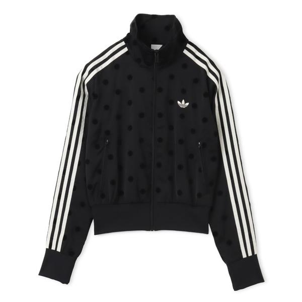 ZOZO問い合わせ番号:100687119ショップ:atmos pink，アトモスピンクブランド:adidas，アディダス商品名:adidas SATIN POLKA DOTS Track Top / アディダス サテン水玉 トラック トッ...