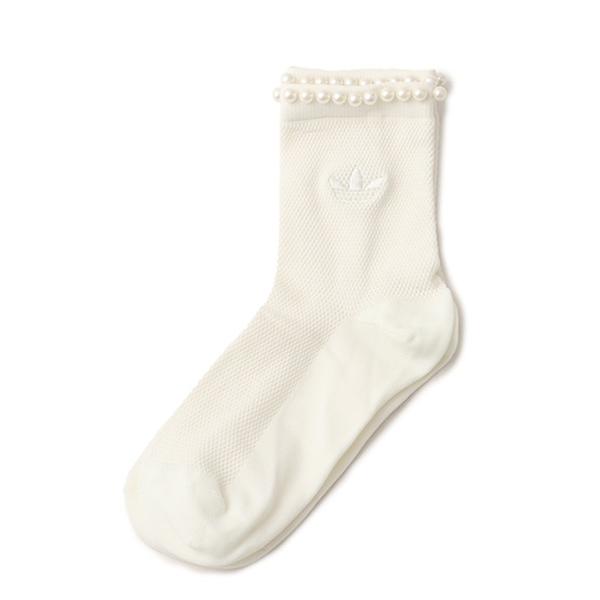 ※このアイテムは返品・交換対象外商品です。ZOZO問い合わせ番号:100687205ショップ:atmos pink，アトモスピンクブランド:adidas，アディダス商品名:adidas PEARL CREW SOCKS 1 PAIR / ア...