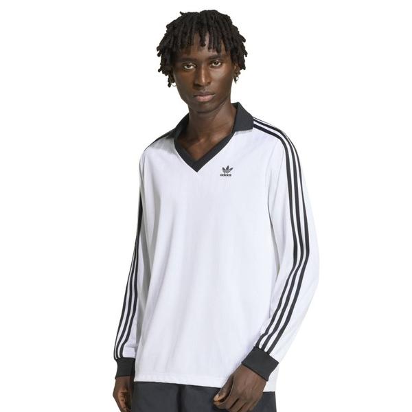 ZOZO問い合わせ番号:100687207ショップ:atmos pink，アトモスピンクブランド:adidas，アディダス商品名:adidas ADICOLOR PIQUE FOOTBALL LONG SLEEVE / アディダス アディカ...
