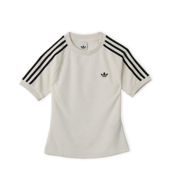 ZOZO問い合わせ番号:100687266ショップ:atmos pink，アトモスピンクブランド:adidas，アディダス商品名:adidas TERRY TOWEL CALI TEE / アディダス テリー タオル カリ ティーカテゴリ:...