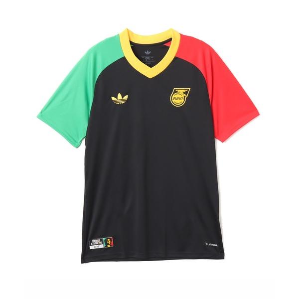 ZOZO問い合わせ番号:100687353ショップ:atmos pink，アトモスピンクブランド:adidas，アディダス商品名:adidas JAMAICA 26 X BOB MARLEY AWAY PRE MATCH JERSEY / ...