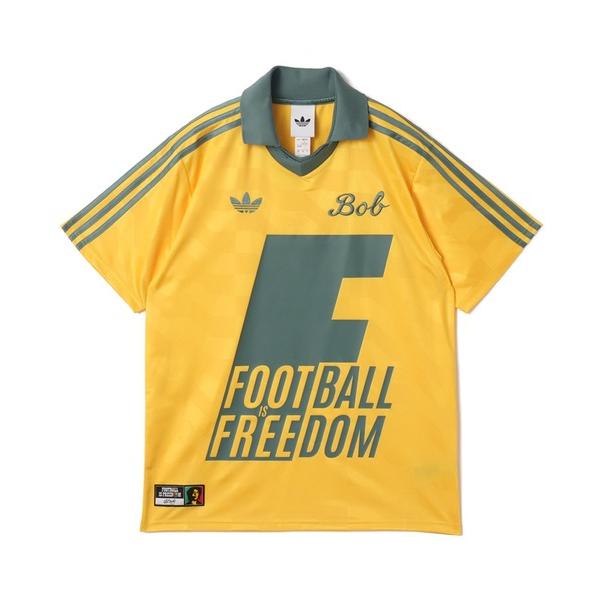 ZOZO問い合わせ番号:100687471ショップ:atmos，アトモスブランド:adidas，アディダス，atmos，アトモス商品名:adidas Bob Marley ORIGINALS Jersey / アディダス ボブ マーリー オ...