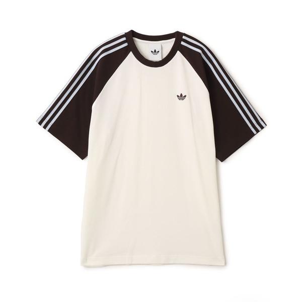 ZOZO問い合わせ番号:100687479ショップ:atmos，アトモスブランド:adidas，アディダス，atmos，アトモス商品名:adidas BRITCORE SHORT SLEEVE RINGER T-SHIRT / アディダス ...