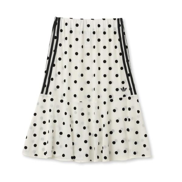 ZOZO問い合わせ番号:100687669ショップ:atmos，アトモスブランド:atmos，アトモス商品名:adidas SHEER POLKA DOTS SKIRT / アディダス スカートカテゴリ:スカート>スカートブランド品番...