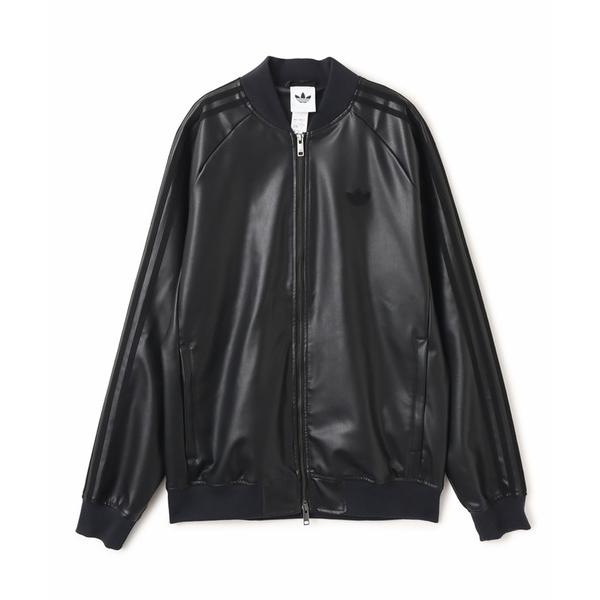 ZOZO問い合わせ番号:100687691ショップ:atmos，アトモスブランド:adidas，アディダス，atmos，アトモス商品名:adidas SST PLEATHER TRACK TOP / アディダス スーパースター プレザー ト...