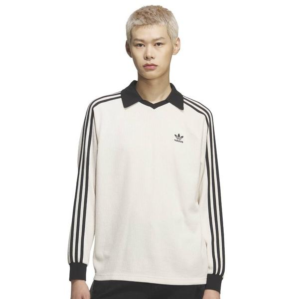 ZOZO問い合わせ番号:100687753ショップ:atmos，アトモスブランド:adidas，アディダス，atmos，アトモス商品名:adidas WAFFLE LONG SLEEVE POLO / アディダス ワッフル ロング スリーブ...