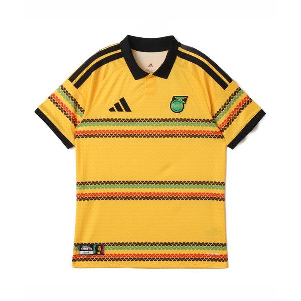 ZOZO問い合わせ番号:100687809ショップ:atmos，アトモスブランド:adidas，アディダス，atmos，アトモス商品名:adidas JAMAICA 26 X BOB MARLEY HOME JERSEY / アディダス ジ...