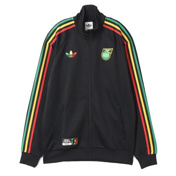 ZOZO問い合わせ番号:100687811ショップ:atmos，アトモスブランド:adidas，アディダス，atmos，アトモス商品名:adidas JAMAICA X BOB MARLEY ORIGINALS TRACK TOP / アデ...