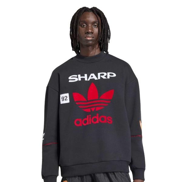 ZOZO問い合わせ番号:100687819ショップ:atmos，アトモスブランド:adidas，アディダス，atmos，アトモス商品名:adidas マンチェスターユナイテッド CREW SWEAT 90 / アディダス マンチェスターユナ...