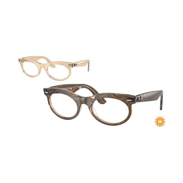 『タイムセール実施中』ZOZO問い合わせ番号:100687869ショップ:Ray-Ban，レイバンブランド:Ray-Ban，レイバン商品名:【新着】Ray-Ban レイバン メガネフレーム /Wayfarer Oval Optics Cha...