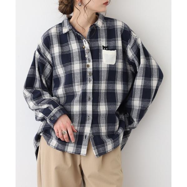 『タイムセール実施中』ZOZO問い合わせ番号:100688375ショップ:FUNALIVE，ファンアライブブランド:Quelle Chance，ケルシャンス，FUNALIVE，ファンアライブ商品名:裏フリース素材 多釦ネコシャツカテゴリ:ト...