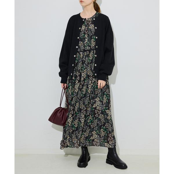 ZOZO問い合わせ番号:100688987ショップ:IENA，イエナブランド:SLOBE IENA，スローブイエナ商品名:《WEB限定/追加5》FLOWER PRINT ワンピースカテゴリ:ワンピース/ドレス>ワンピースブランド品番:...