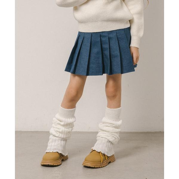 『タイムセール実施中』ZOZO問い合わせ番号:100689086ショップ:moredays store，モアデイズ・ストアブランド:URBAN CHERRY，アーバンチェリー商品名:【インナーパンツ付き】デニムプリーツスカートカテゴリ:スカ...