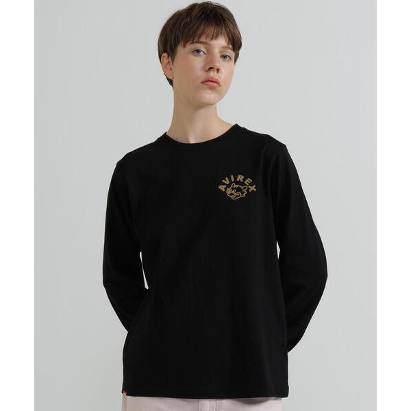 ZOZO問い合わせ番号:100720411ショップ:AVIREX，アヴィレックスブランド:AVIREX，アヴィレックス商品名:《WEB＆DEPOT限定》TOMCAT L/S T-SHIRT / トムキャット 長袖Tシャツ / AVIREX ...