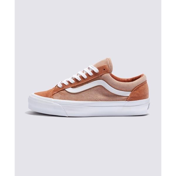 『タイムセール実施中』ZOZO問い合わせ番号:100720517ショップ:VANS，ヴァンズブランド:VANS，バンズ商品名:PREMIUM オールドスクール 36 / LX Old Skool 36 WASHED TAN/BRO VN00...