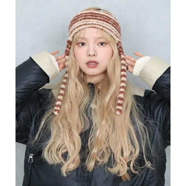 『セール実施中』ZOZO問い合わせ番号:100720667ショップ:RiNc，リンクブランド:BARELY BLUE，ベアリーブルー，RiNc，リンク商品名:【 BARELY BLUE / ベアリーブルー 】 ストライプ柄 ニットターバン ...