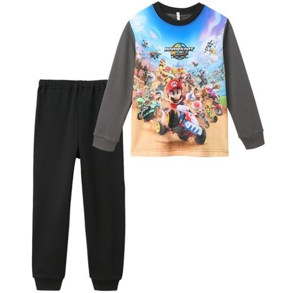 ZOZO問い合わせ番号:100722095ショップ:nissen，ニッセンブランド:QUNTSTYLE，キュントスタイル商品名:【マリオカートワールド】光る！起毛パジャマカテゴリ:ルームウェア>ルームウェア/パジャマブランド品番:CE...