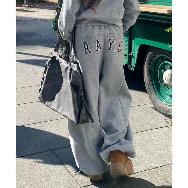 ZOZO問い合わせ番号:100722937ショップ:RAY CASSIN，レイカズンブランド:RAY CASSIN，レイカズン商品名:バックロゴスウェットパンツカテゴリ:パンツ>スウェットパンツブランド品番:RCN1052502A00...