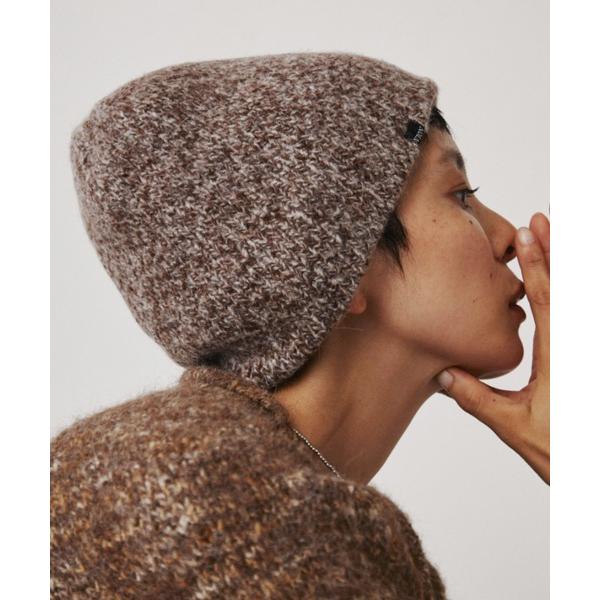 ZOZO問い合わせ番号:100723101ショップ:euphoria，ユーフォリアブランド:VION，ヴィオン商品名:Melange Knit Beanie / メランジニットビーニーカテゴリ:帽子>ニットキャップ/ビーニーブランド品...