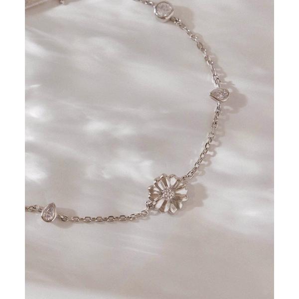 ZOZO問い合わせ番号:100723435ショップ:PR01.，ピーアールワンブランド:vacanza，ヴァカンザ，PR01.，ピーアールワン商品名:vacanza V Class(R)｜フローラ・シルバーブレスレットカテゴリ:アクセサリー...