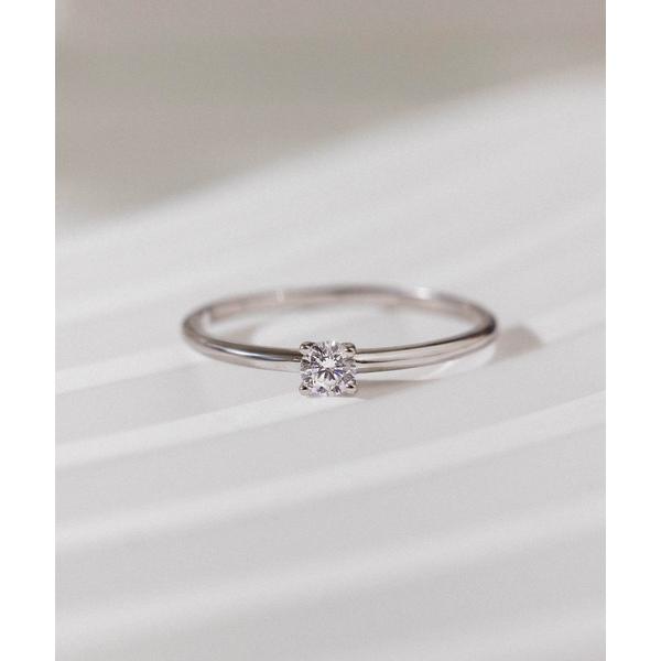 ZOZO問い合わせ番号:100723438ショップ:PR01.，ピーアールワンブランド:vacanza，ヴァカンザ，PR01.，ピーアールワン商品名:vacanza V Class(R)｜ソリティア・シルバーリングカテゴリ:アクセサリー&g...