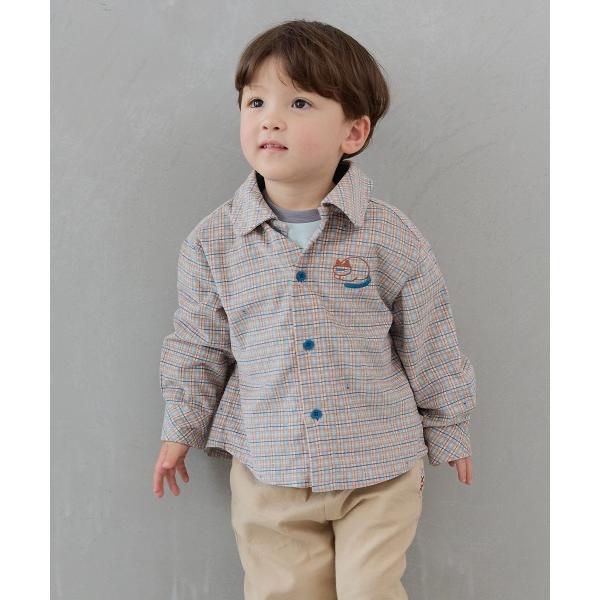 『セール実施中』ZOZO問い合わせ番号:100723460ショップ:moimoln，モイモルンブランド:moimoln，モイモルン商品名:キャットチェック柄長袖シャツカテゴリ:トップス>シャツ/ブラウスブランド品番:M254SHB02...