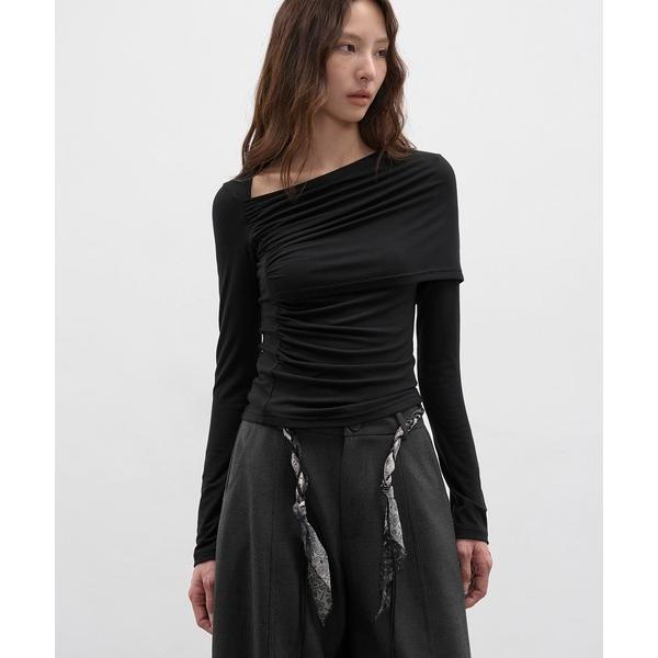 『タイムセール実施中』ZOZO問い合わせ番号:100723601ショップ:chuclla，チュクラブランド:EIGHTHMONTH，エイスマンス，Fano Studios，ファノ ストゥディオズ商品名:レイヤードドレープトップス EM25a...