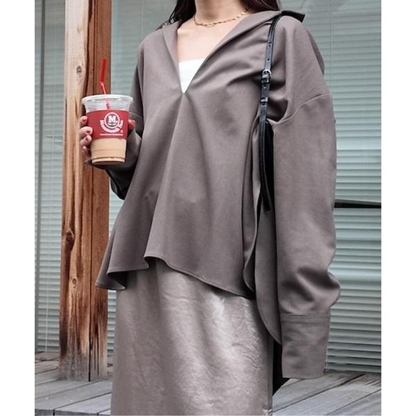 『セール実施中』ZOZO問い合わせ番号:100754294ショップ:Bou Jeloud，ブージュルードブランド:CIEL'AIR，シエルエアー商品名:OVERSHIRT（オーバーシャツ）カテゴリ:トップス>シャツ/ブラウスブランド品...