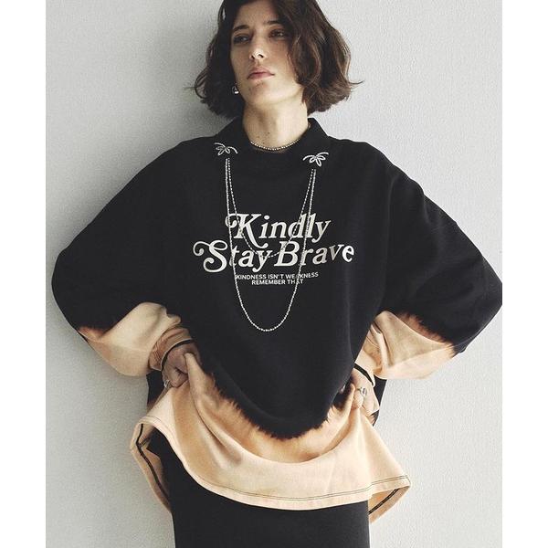 『セール実施中』ZOZO問い合わせ番号:100754313ショップ:ROSE BUD，ローズバッドブランド:ROSE BUD，ローズバッド商品名:(mag.by c)BLEACH L/S SWEATカテゴリ:トップス>スウェットブラン...