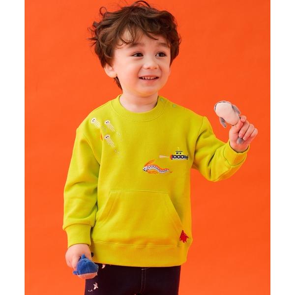 『セール実施中』ZOZO問い合わせ番号:100754696ショップ:NARUMIYA ONLINE，ナルミヤ オンラインブランド:kladskap，クレードスコープ商品名:【蓄光】深海魚トレーナーカテゴリ:トップス>スウェットブランド...