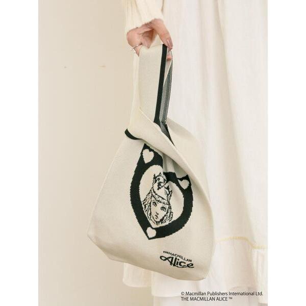 『セール実施中』ZOZO問い合わせ番号:100755087ショップ:Samansa Mos2，サマンサ モスモスブランド:Samansa Mos2，サマンサ モスモス商品名:【Alice×Samansa Mos2】ニットバッグカテゴリ:バッ...