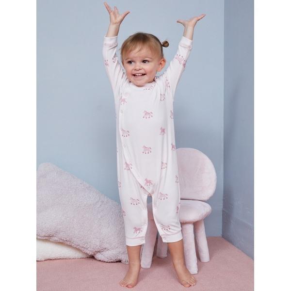 ※このアイテムは返品・交換対象外商品です。ZOZO問い合わせ番号:100755723ショップ:gelato pique，ジェラート　ピケブランド:gelato pique，ジェラートピケ商品名:【BABY】ポニー柄ロンパースカテゴリ:ママ＆...