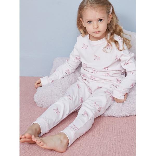 『セール実施中』ZOZO問い合わせ番号:100755729ショップ:gelato pique，ジェラート　ピケブランド:gelato pique，ジェラートピケ商品名:【KIDS】ポニー柄ロングパンツカテゴリ:ルームウェア>ルームウェ...