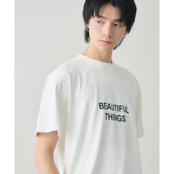 ZOZO問い合わせ番号:100786043ショップ:kuros'，クロスブランド:kuros'，クロス商品名:BEAUTIFUL THINGS LOGO TEEカテゴリ:トップス>Tシャツ/カットソーブランド品番:8561124/85...