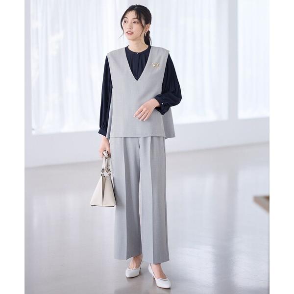 ZOZO問い合わせ番号:100786226ショップ:ANY，エニィブランド:ANY，エニィ商品名:【2SET】ハンサムジレ×ワイドパンツセットカテゴリ:ジャケット/アウター>セットアップブランド品番:OPFXLS0101素材:ブラック...