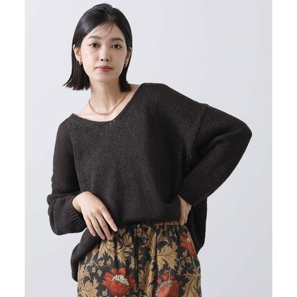 参考価格：13，200円発売時期：2024年09月コンディション：C（やや使用感あり）使用感があり、やや気になる傷や汚れがあるアイテム首周り：ほつれ参考商品名：テープヤーン２ＷＡＹニット参考品番：SE465397007【商品に関する注意事項...