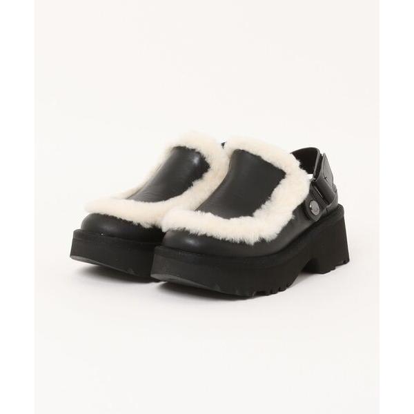 『セール実施中』ZOZO問い合わせ番号:100817888ショップ:emmi，エミブランド:UGG，アグ，emmi，エミ商品名:【UGG】ESMEE LEATHER CLOGカテゴリ:シューズ>スリッポンブランド品番:1171507-...