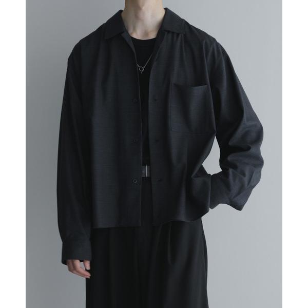 ZOZO問い合わせ番号:100818161ショップ:remer，リメールブランド:remer，リメール商品名:ルーズベーシッククロップドシャツ〈shadow glen check〉/ loose basic cropped shirtカテゴ...