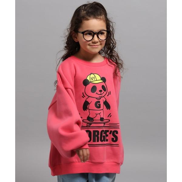 『タイムセール実施中』ZOZO問い合わせ番号:100818301ショップ:GEORGE'S，ジョージズブランド:GEORGE'S，ジョージズ商品名:【KIDS】アニマルスウェットプルオーバーカテゴリ:トップス>スウェットブランド品番:...