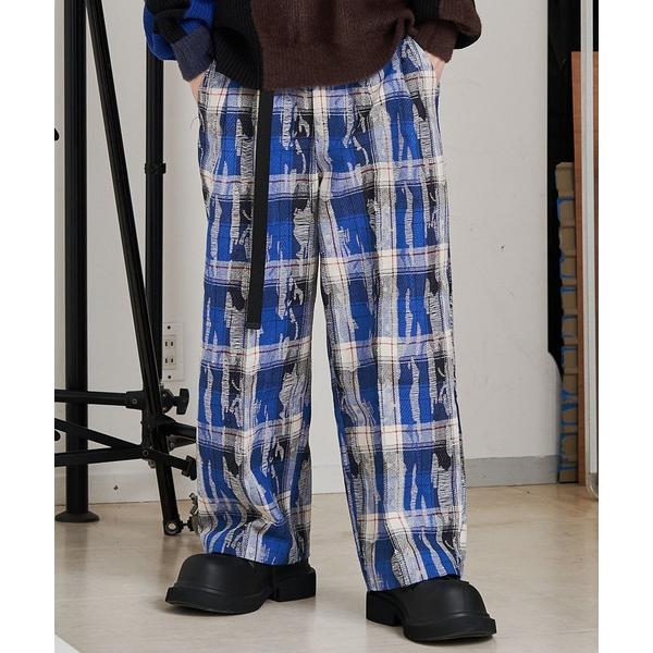 『タイムセール実施中』ZOZO問い合わせ番号:100818535ショップ:SeeSew，シーソーブランド:SeeSew，シーソー商品名:【UNISEX】CRASH TEX WIDE PANTS/クラッシュテックワイドパンツカテゴリ:パンツ&...