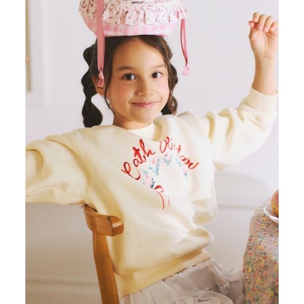 『セール実施中』ZOZO問い合わせ番号:100818845ショップ:Cath Kidston，キャス キッドソンブランド:Cath Kidston，キャスキッドソン商品名:キッズ スウェット Ribbon Floralカテゴリ:トップス&g...